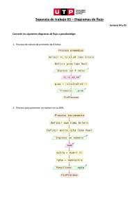 Ejercicios de algoritmo - Docsity