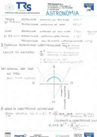 Formulario Fisica 1 (8CFU) - Docsity