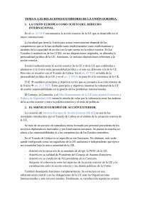 Resumen del tema 9 IJUE - Docsity