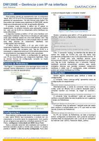 Manual Tecnico DM1200 - Docsity