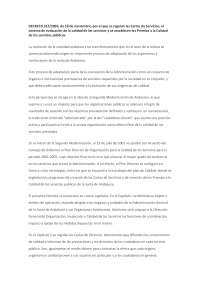 Decreto 317/2003, de 18 de noviembre, Cartas de servicios - Docsity