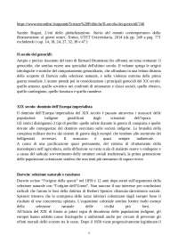 Il secolo dei genocidi - Docsity