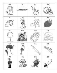 Loteria sílabas trabadas - Docsity