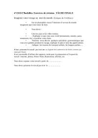 TÂCHE FINALE FLE-1ºBACHILLER - Docsity