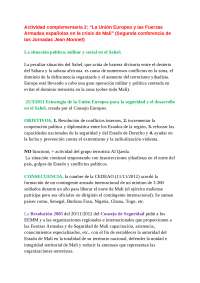 ACTIVIDAD COMPLEMENTARIA JEAN MONNET 2 - Docsity