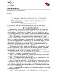 Reading comprehension for 6th grade - Docsity