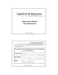 INGENIERIA DE REACTORES - Docsity