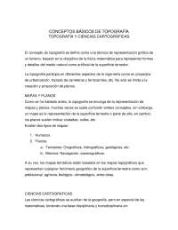 Topografía y conceptos - Docsity