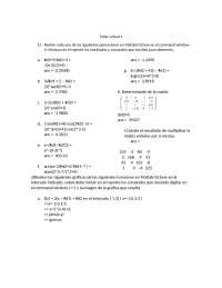 Métodos numéricos en octave - Docsity