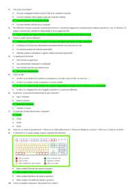 Eipass 7 Moduli User, Domande e risposte - 1° MODULO (Parte 2) | Esercizi di Informatica | Docsity