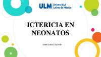 Ictericia neonatal / escala de kramer - Docsity