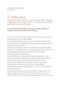 La stampa satirica risorgimentale - Cap.8 Storia dell'illustrazione Italiana - Paola Pallottino ...