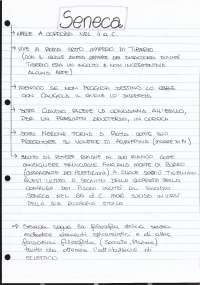 Schema su Seneca - Docsity