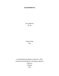 ¿Qué es la Teleinformática? | Ejercicios de Informática | Docsity