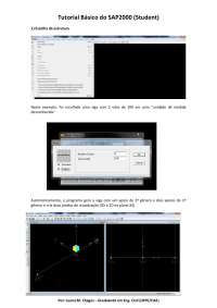 Tutorial Básico - SAP2000 (Student) - Docsity