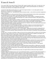 Il caso di Anna O - Docsity