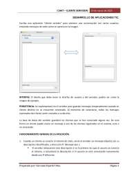 Ejercicio sockets java - Docsity