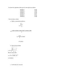 Avances sobre ejercicios - Docsity