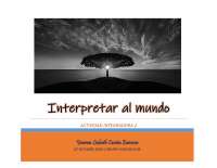Interpretar al mundo - Docsity