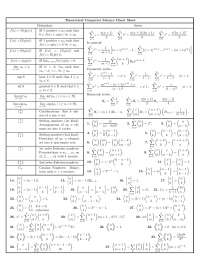 Theoretical Computer Science Cheat Sheet - Docsity