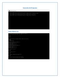 Operaciones de matrices en Java - Docsity