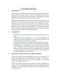Hidroterapia hidroterapia - Docsity