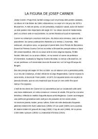 Biografia de Josep Carner - Docsity