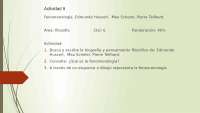 Biografía y pensamiento filosófico de: Edmundo Husserl, Max Scheler ...