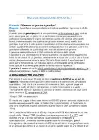 Tecniche di laboratorio biologia molecolare: la PCR | Sbobinature di Biologia Molecolare | Docsity