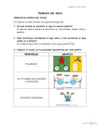 Propiedades del agua - Docsity