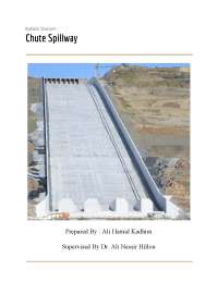 Hydraulic Structures-Chute Spillway - Docsity