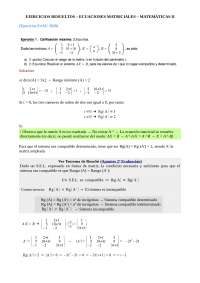 Matrices ejercicios - Docsity