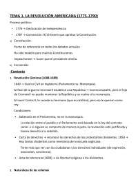 La revolucion americana - Docsity