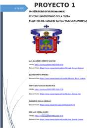 Proyecto 1 de electromagnetismo - Docsity