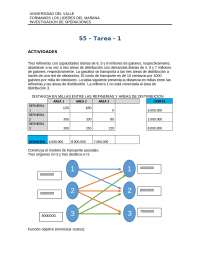METODO SOLVER EXCEL TRANSPORTE | Ejercicios de Contabilidad | Docsity