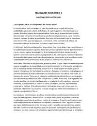 Seminario socratico 4 - Docsity