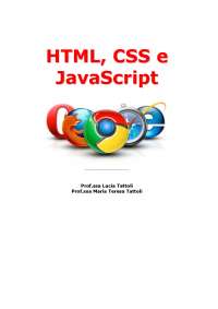 Dispensa - HTML - CSS - JavaScript | Dispense di Elementi di Informatica | Docsity