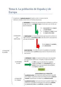 TEMA 6. LAS PERSONAS Y EL MEDIO AMBIENTE. 5º PRIMARIA CCSS - Docsity