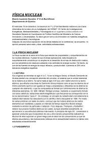 FISICA NUCLEAR breve presentación - Docsity