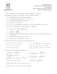 Integral ejercicios para ingenieros - Docsity