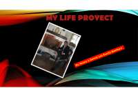 MY LIFE PROYECT - MI PROYECTO DE VIDA - Docsity