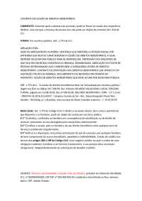 Contrato Modelo De Cessão De Direitos Hereditários Docsity