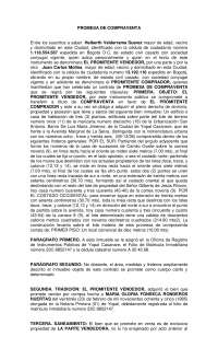 MODELO CONTRATO PROMESA DE COMPRAVENTA | Ejercicios de Derecho Civil | Docsity