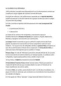 Guerra Civil española - Docsity