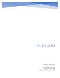 El Relato Que es un relato - Docsity