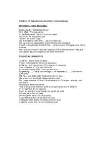 Speaking B1 Part 2 Useful Expressions - Docsity