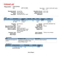 Oracle cloud sample data - Docsity