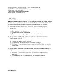 Soy un buen ciudadano - Docsity