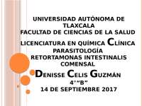 Retortamonas intestinalis | Diapositivas de Parasitología | Docsity