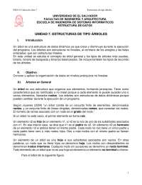 Estructura de datos tipo arboles - Docsity